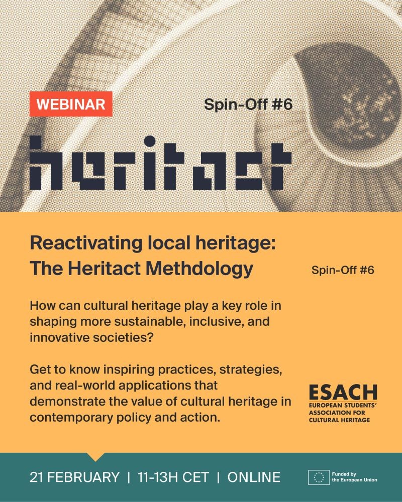 Reactivating local heritage: the HeritACT methodology - European Network of Cultural Centres (ENCC)